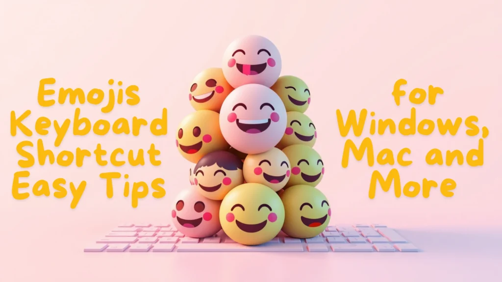 Emoji Keyboard Shortcuts for Windows, Mac & Mobile